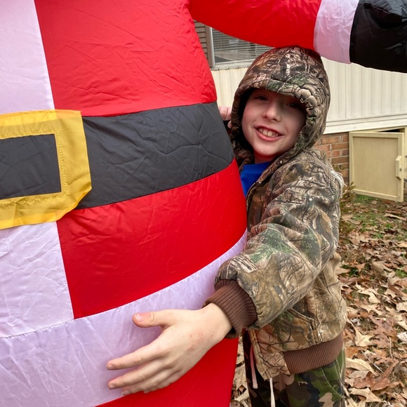 Holiday Living | Holiday | 7 Ft Inflatable Christmas Santa Claus ...